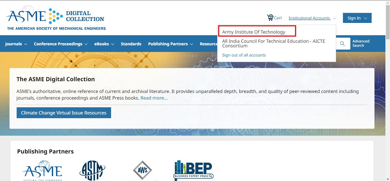 ASME Sign In & Register – Saurabh – Publisher Training Resources